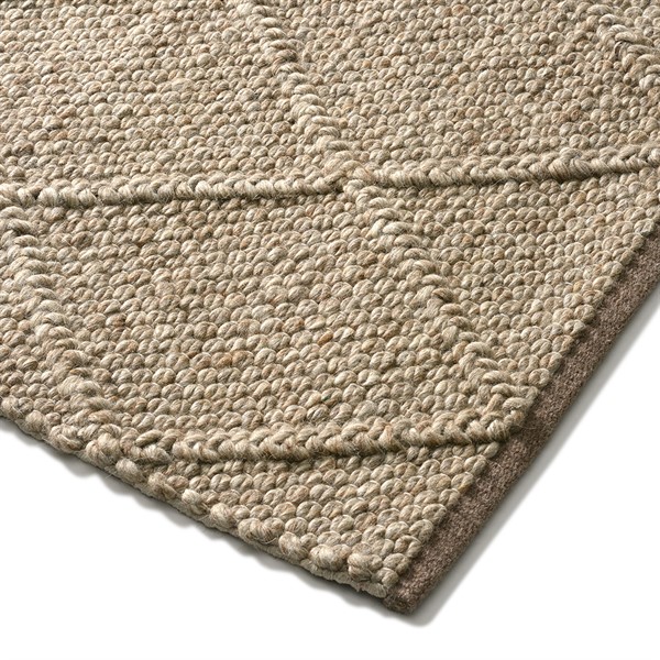 Dauntsey Rug Mocha 160x230cm - The Cotswold Company | The Cotswold Company