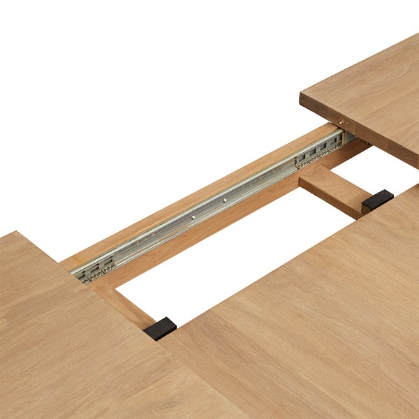 Berkeley Nordic Oak Extending Dining Table - The Cotswold Company
