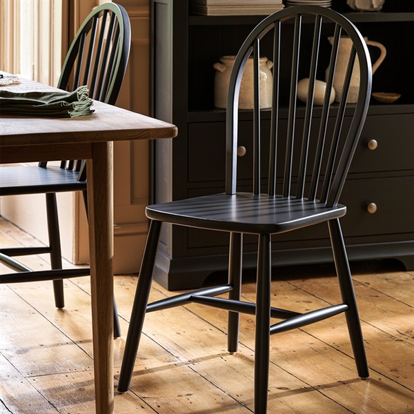 Berkeley Nordic Oak Charcoal Dining Chair - The Cotswold Company | The ...