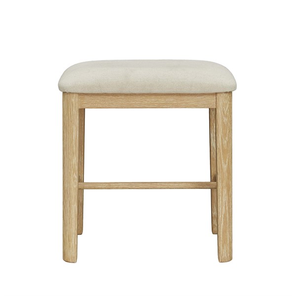 Berkeley Nordic Oak Dressing Table Stool - The Cotswold Company