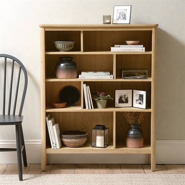 Berkeley Nordic Oak Bookcase - The Cotswold Company