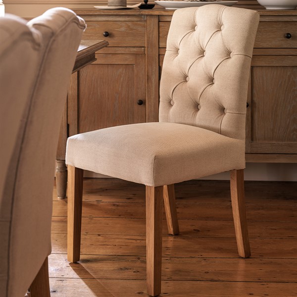 Holly Dining Chair - Natural Linen - The Cotswold Company | The ...