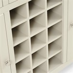 Lundy Stone Sideboard with Wine Rack - The Cotswold Company