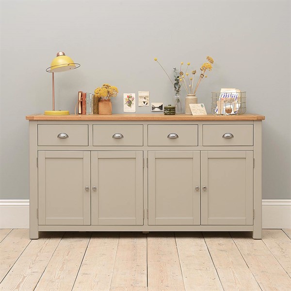Lundy Stone Extra Large Sideboard - The Cotswold Company