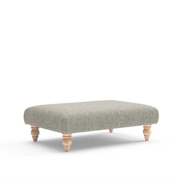 Clara - Foot stool - Lichen - Aquaclean Oxford - The Cotswold Company