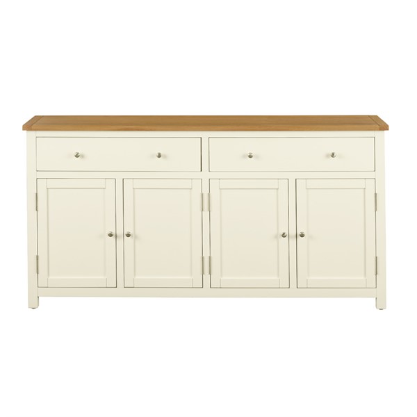 Simply Cotswold Classic Cream 4 Door Sideboard - The Cotswold Company