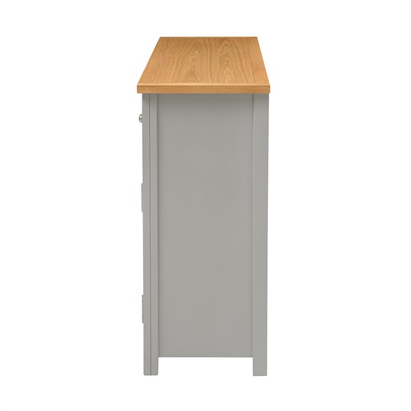 Simply Cotswold Pebble Grey 3 Door Sideboard - The Cotswold Company