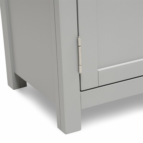 Simply Cotswold Pebble Grey 3 Door Sideboard - The Cotswold Company