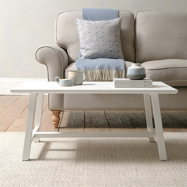 Cotswold Essentials Pure White Coffee Table - The Cotswold Company