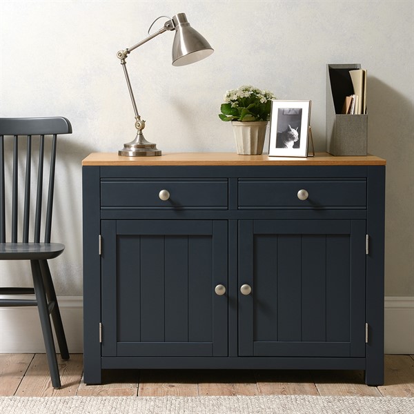 Chalford Inky Blue Cupboard - The Cotswold Company | The Cotswold Company