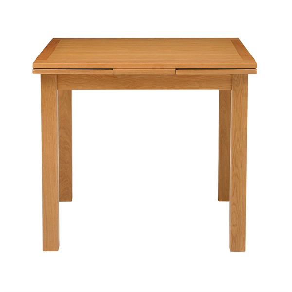 Oakland Rustic Oak Square Extending Dining Table - The Cotswold Company