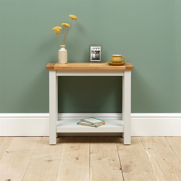 Portland Grey Console Bedside Set - The Cotswold Company