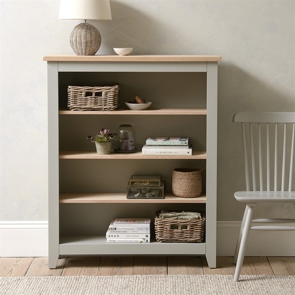 Chester Dove Grey Medium Bookcase - The Cotswold Company | The Cotswold ...