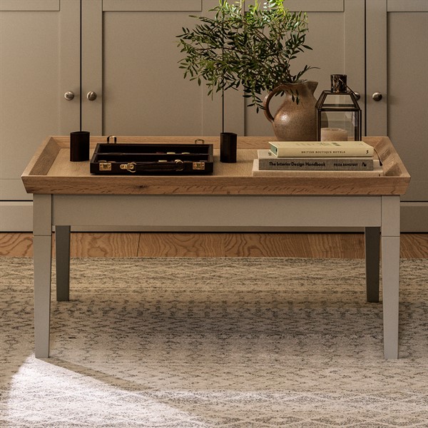 Chester Dove Grey Square Coffee Table - The Cotswold Company | The ...