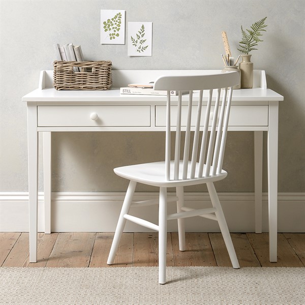 Pensham Pure White Large Study Desk - The Cotswold Company | The ...