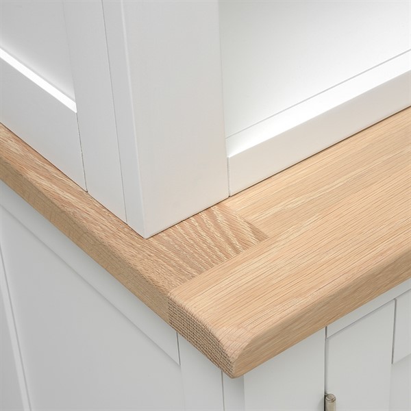 Chester Pure White TV and Media Storage Unit - The Cotswold Company