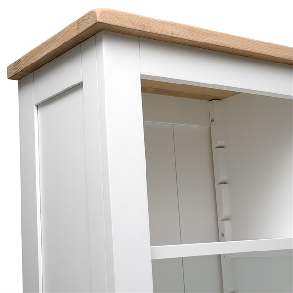 Chester Pure White TV and Media Storage Unit - The Cotswold Company