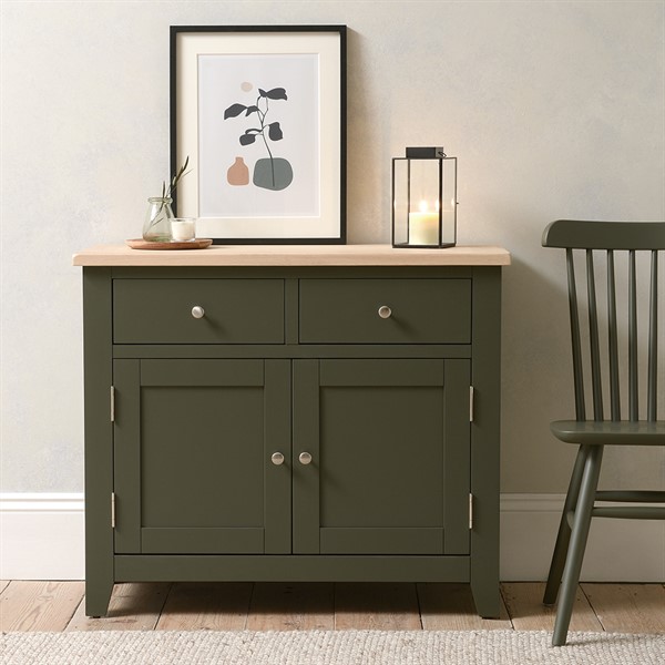 Chester Forest Green Small Sideboard - The Cotswold Company