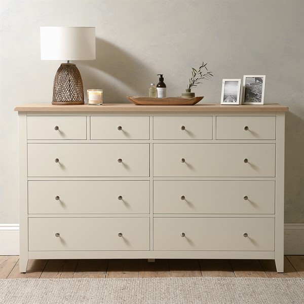 Chester Classic Cream 10 Drawer Chest - The Cotswold Company | The ...