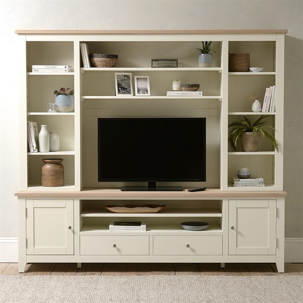 Chester Classic Cream TV and Media Storage Unit - The Cotswold Company ...