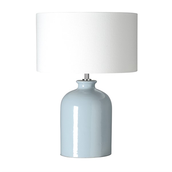 Dexter Pearl Blue Table Lamp - The Cotswold Company