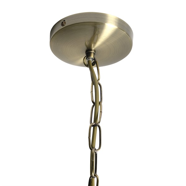Marsden 4 Pendant Light - Antique Brass - The Cotswold Company