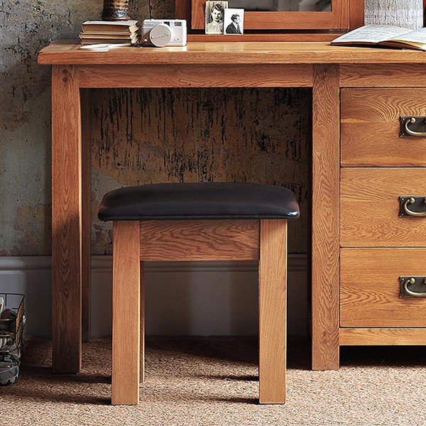 Oakland Dressing Table Stool - The Cotswold Company