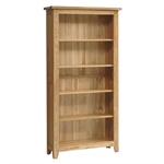 Oakland Large Bookcase 5 Shelves - The Cotswold Company